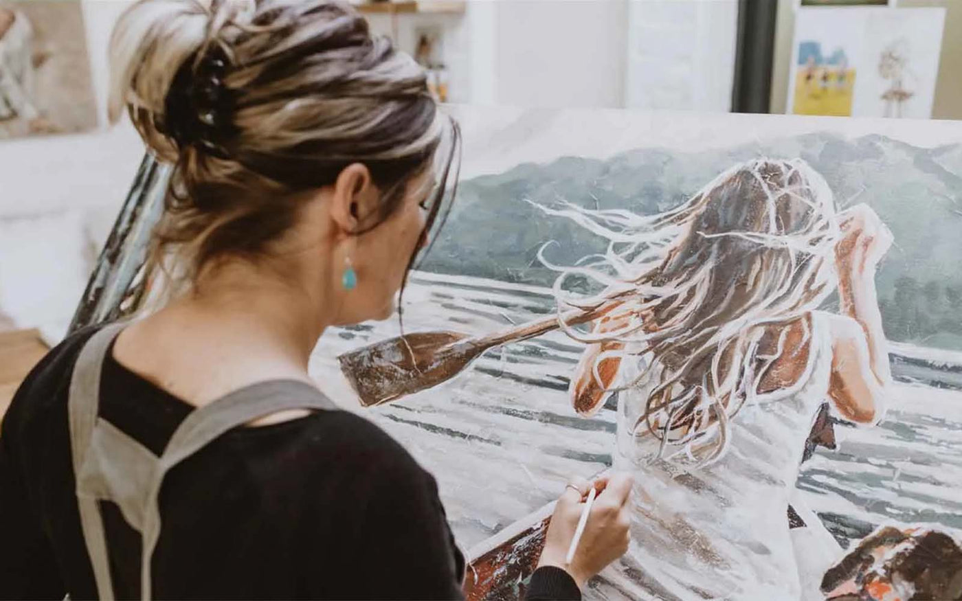 Original Fine Art Paintings | Art by Maria | Paintings for Sale - House ...