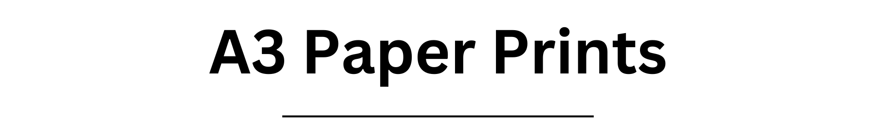 A3 Paper Prints - House Of Maria ZA