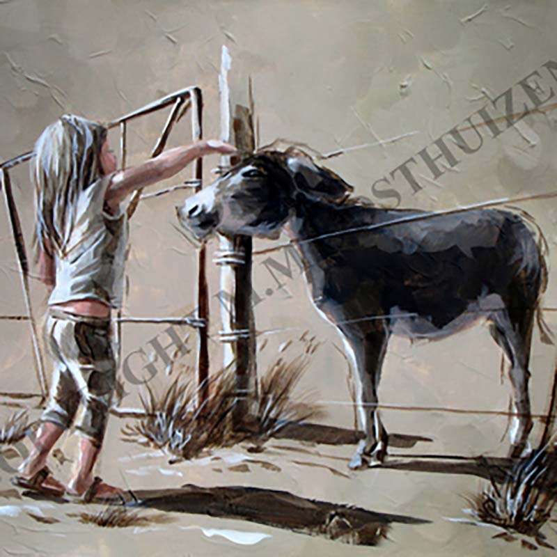 Good Donkey | A4 Paper Print - House Of Maria ZA