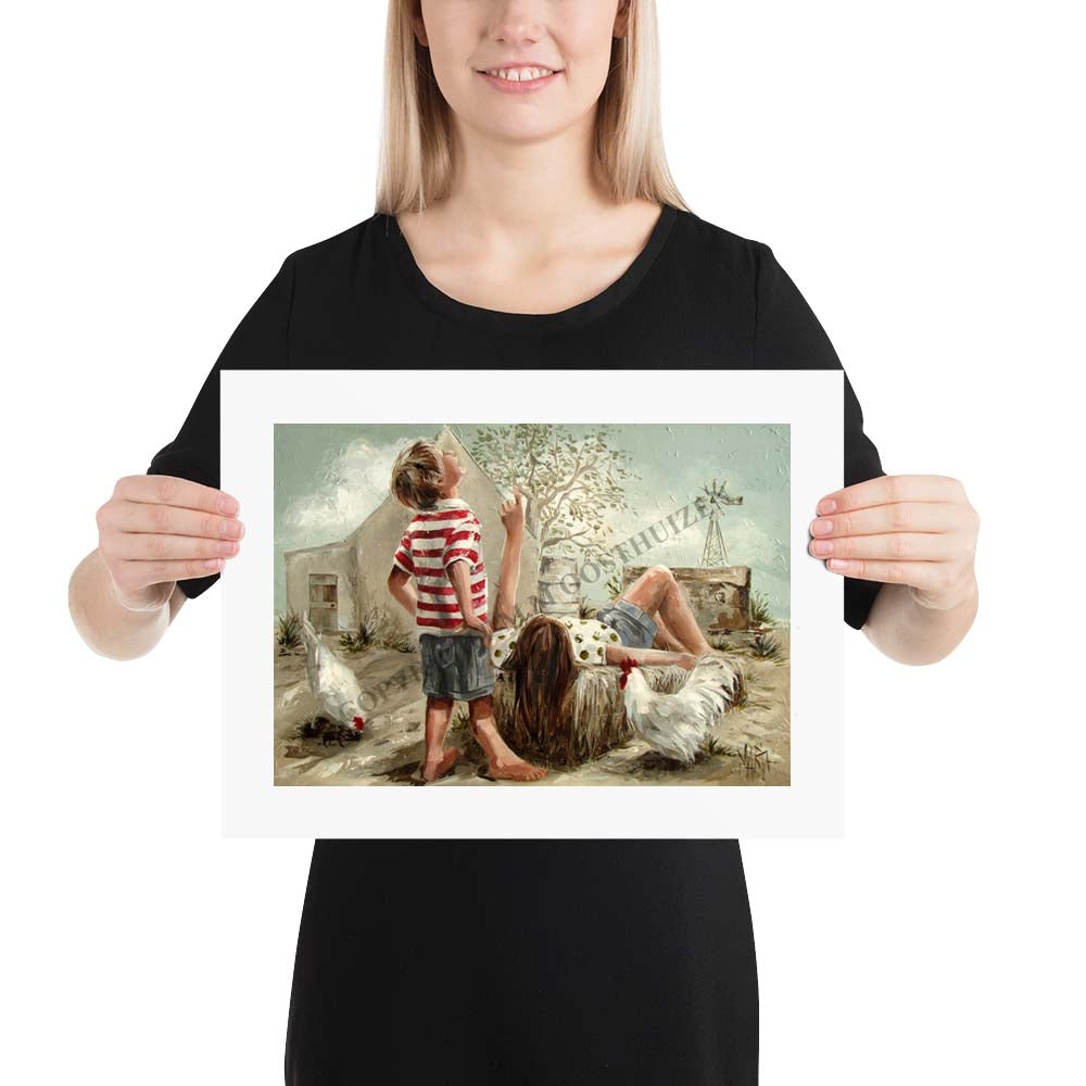 Wolke Beelde | A3 Paper Print - House Of Maria ZA