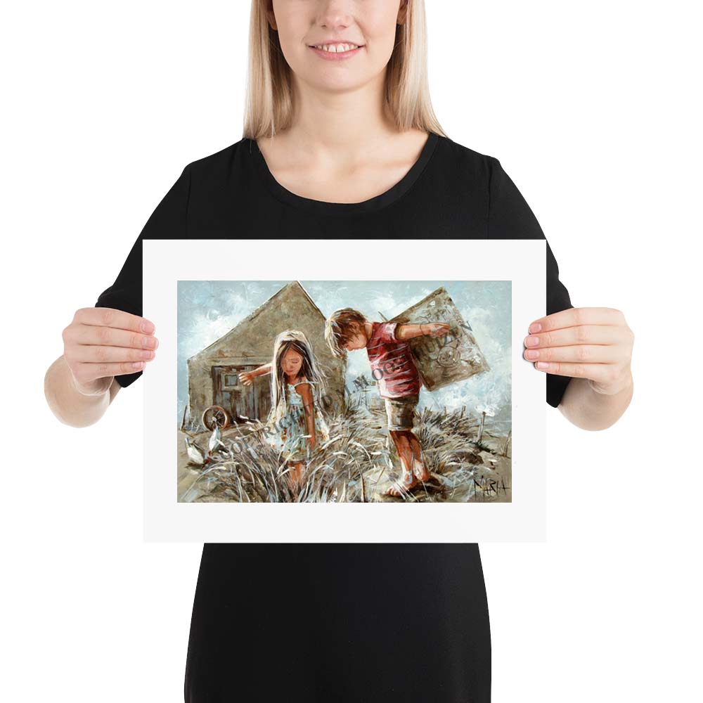 Swaar Dra | A3 Paper Print - House Of Maria ZA