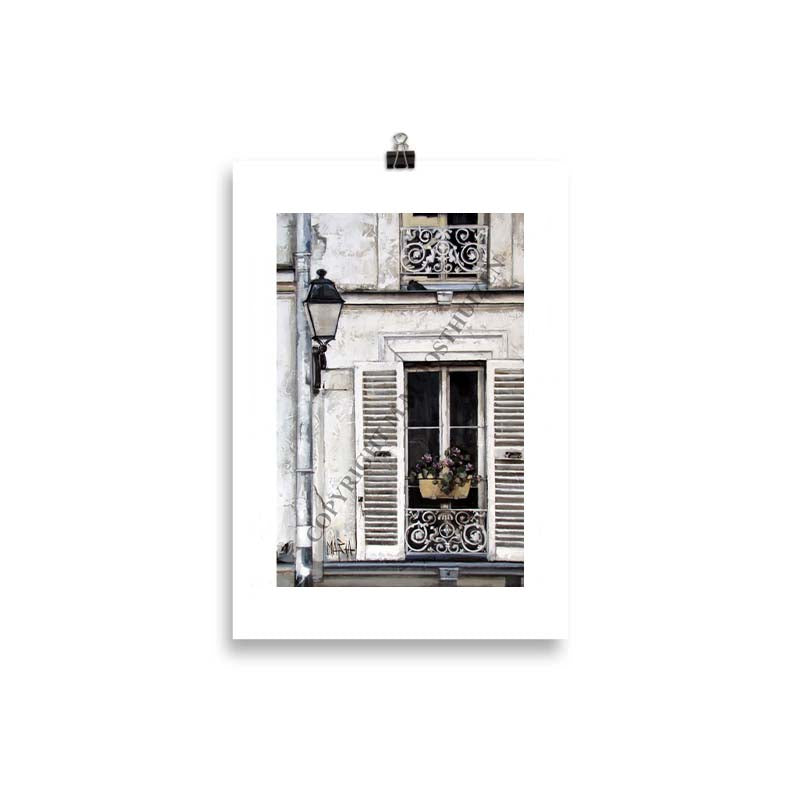 Paris | A4 Paper Print - House Of Maria ZA