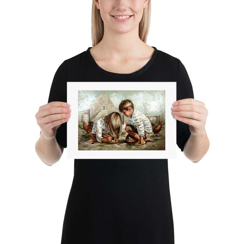 Skryf 'n briefie | A4 Paper Print - House Of Maria ZA