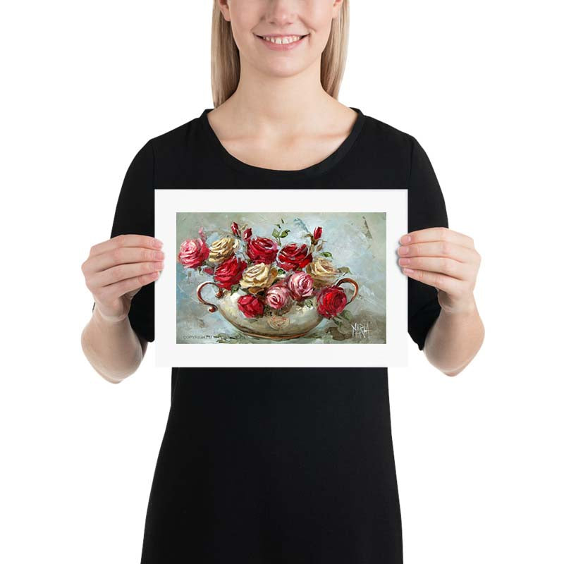 Tafel ruiker | A4 Paper Print - House Of Maria ZA