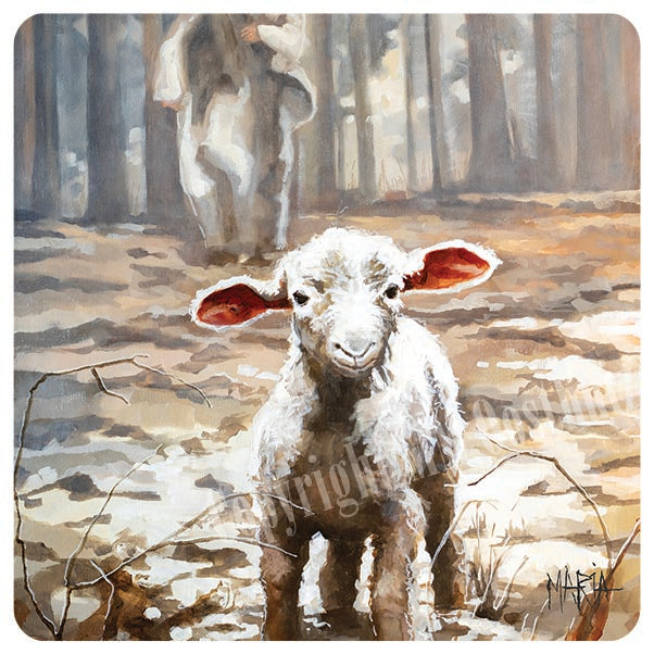Never Lost | Christian Art Coaster | House of Maria – House Of Maria ZA