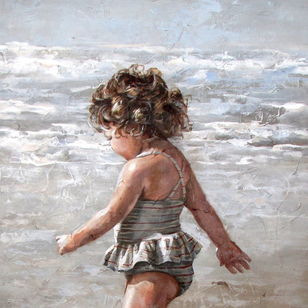 Loop op die strand | A3 Paper Print - House Of Maria ZA