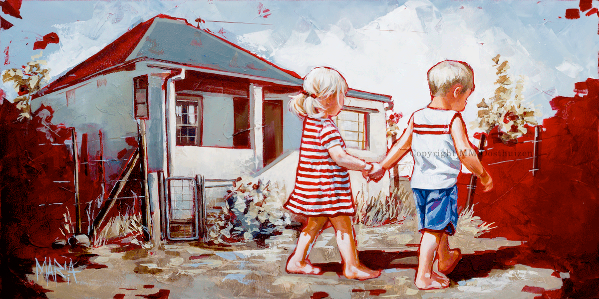 Boet en Saartjie | A4 Paper Print - House Of Maria ZA