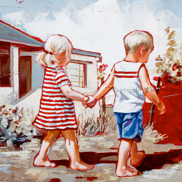 Boet en Saartjie | A3 Paper Print - House Of Maria ZA