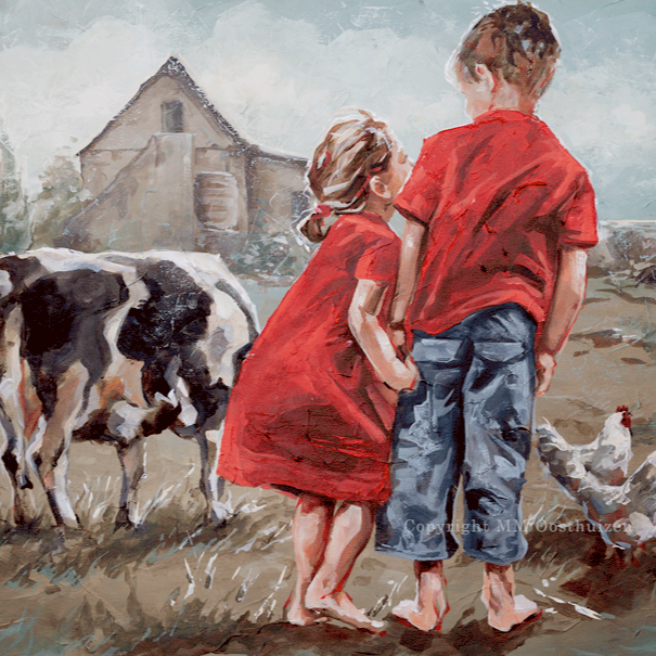 Melk Plaas | Canvas Prints - House Of Maria ZA