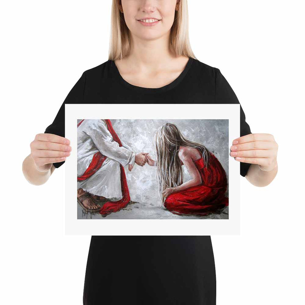 Forgiven | A3 Paper Print – House Of Maria ZA