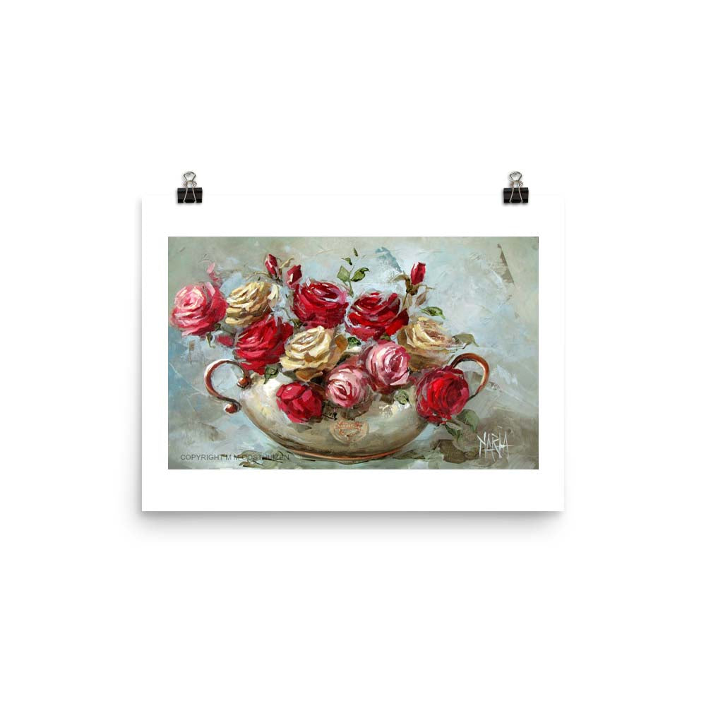 Tafel ruiker | A3 Paper Print - House Of Maria ZA