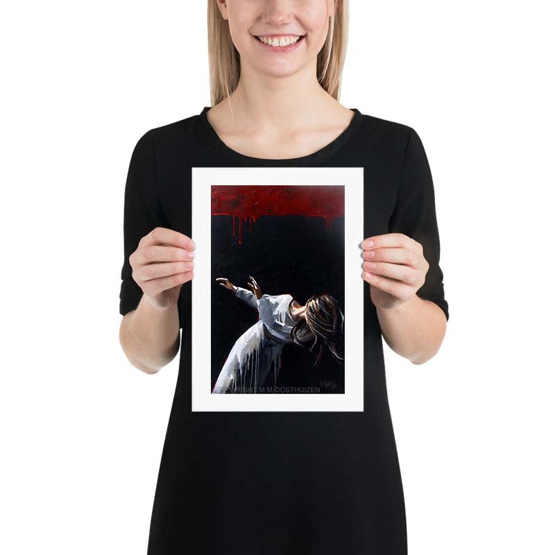 Fall into His hands | A4 Paper Print - House Of Maria ZA