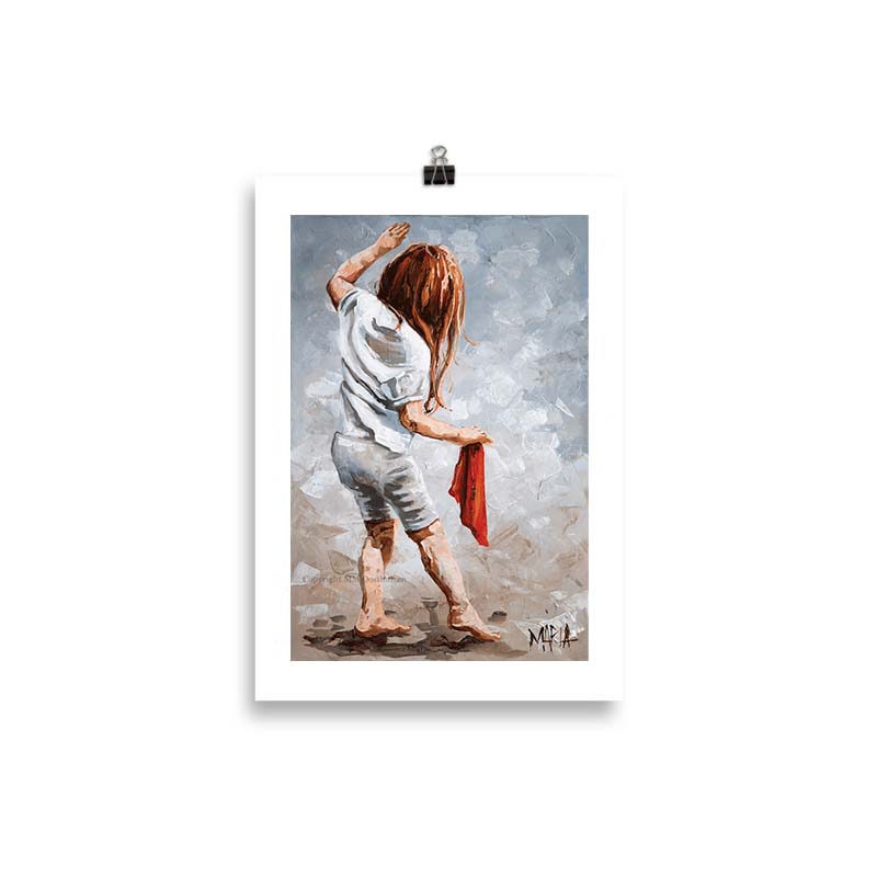 Little Red warriors II | A4 Paper Print - House Of Maria ZA
