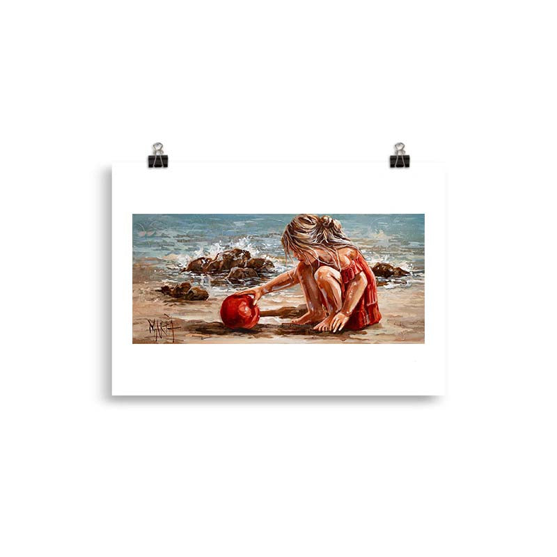 Op die Strand | A4 Paper Print - House Of Maria ZA