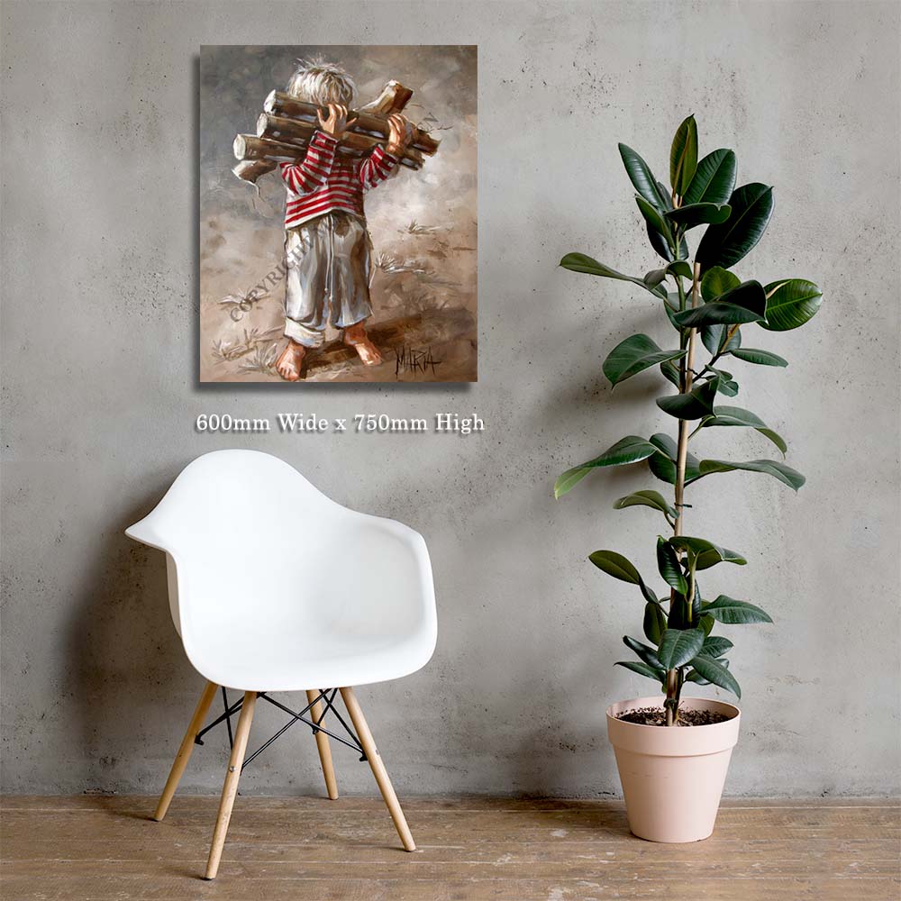 Kaggel hout | Canvas Prints - House Of Maria ZA