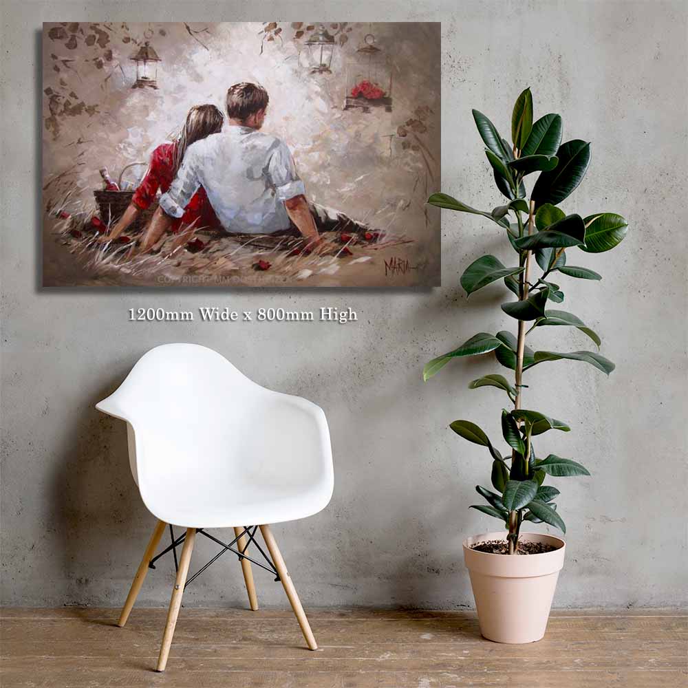 A Lover's Picnic | Canvas Prints - House Of Maria ZA