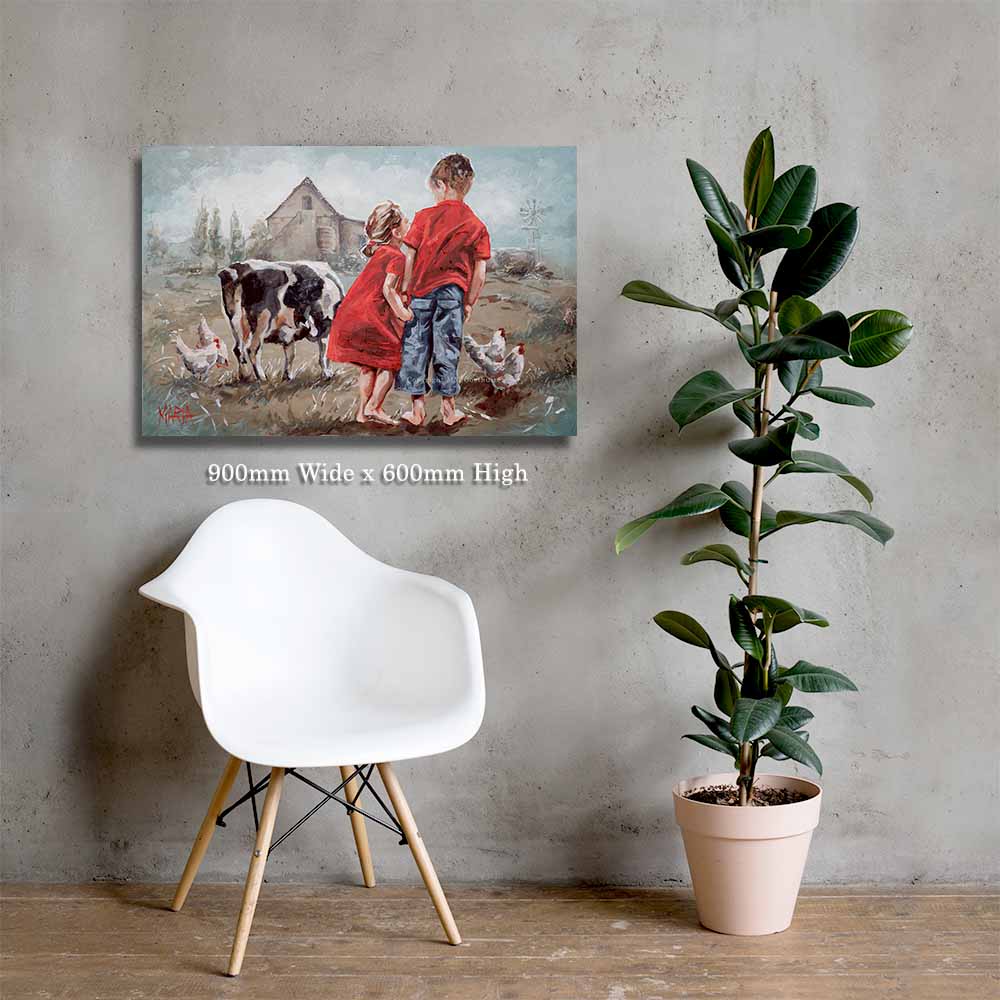 Melk Plaas | Canvas Prints - House Of Maria ZA
