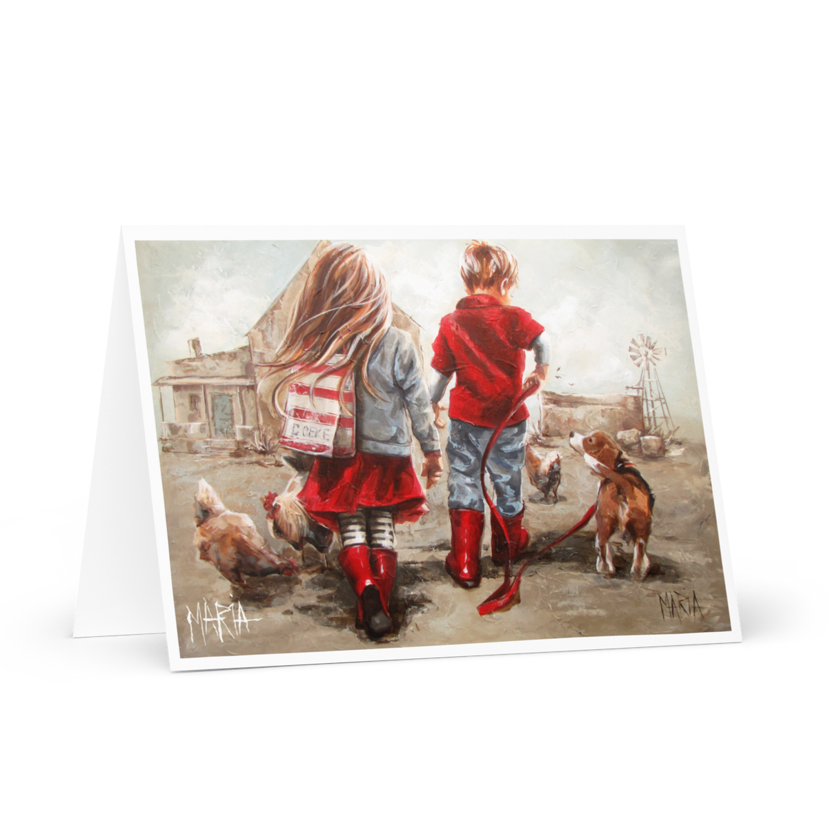 Go for a walk | Greeting Card - House Of Maria ZA