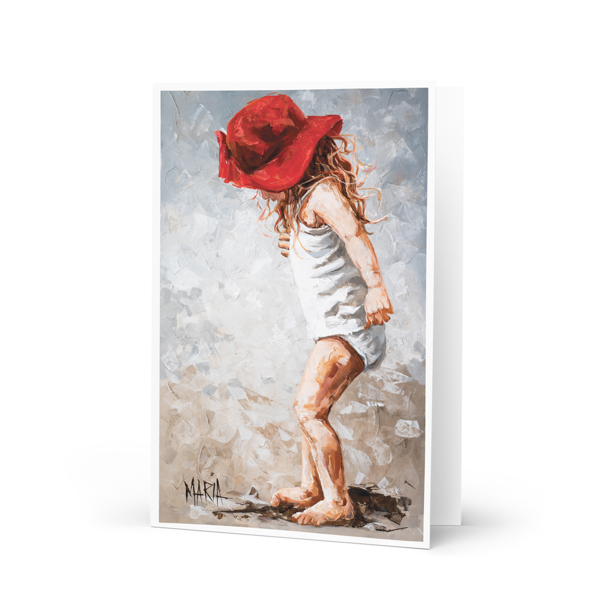 Little Red Warriors I | Greeting Card - House Of Maria ZA