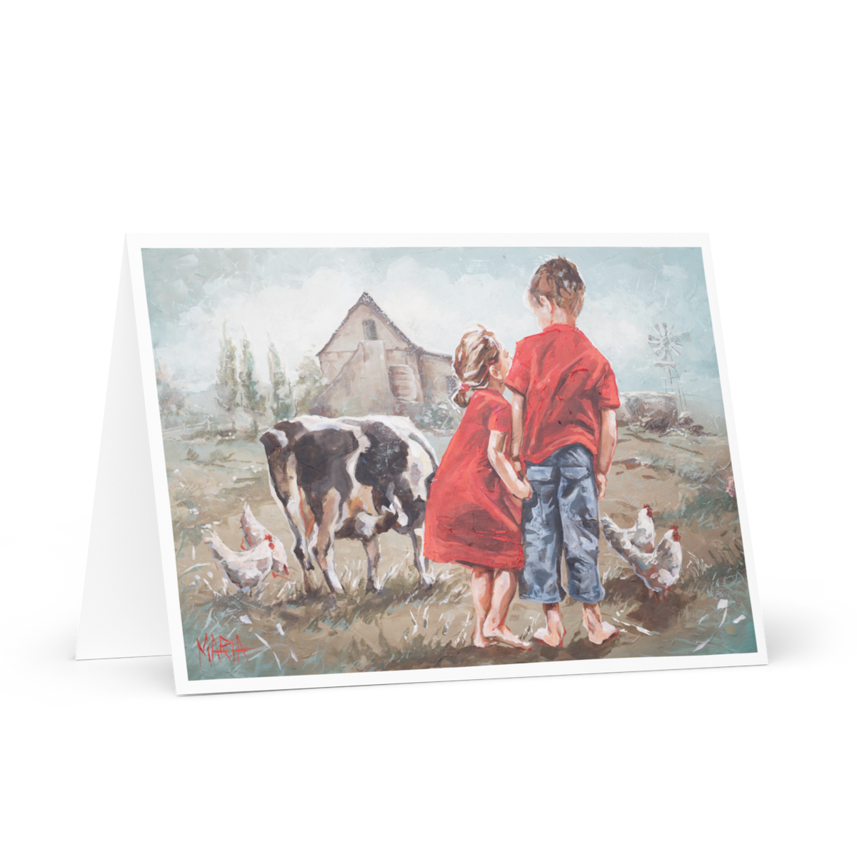 Melk Plaas | Greeting Card - House Of Maria ZA